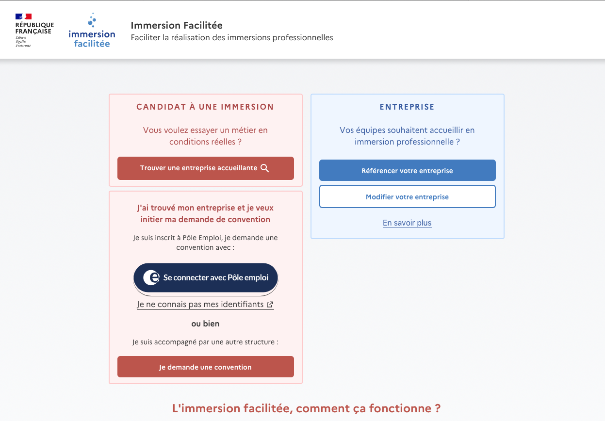 Immersion facilitée, la plateforme qui booste l'emploi |France Travail